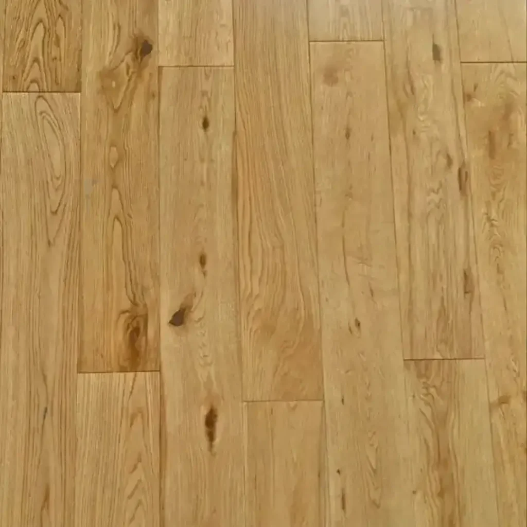 Natural Oak 125 Lacquered x 5/18