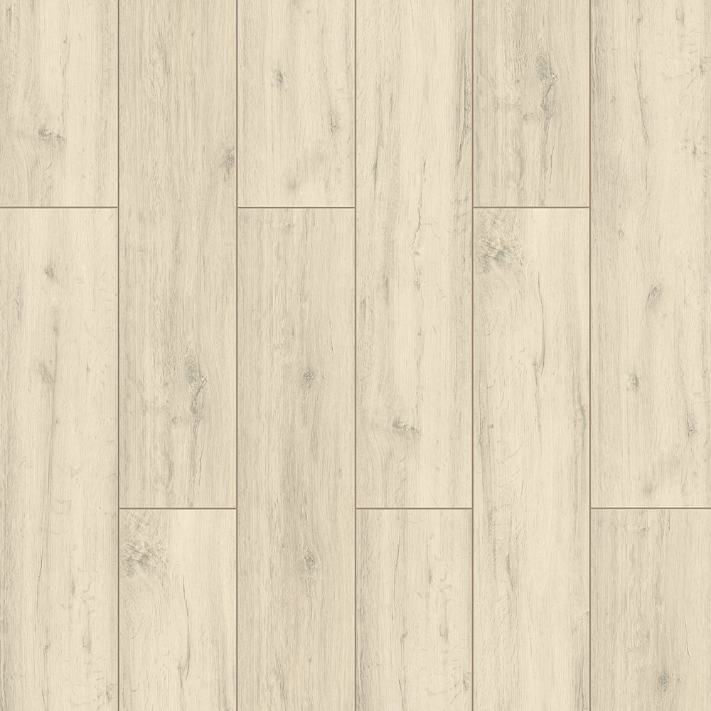 Quick-Click Luxury Laminate Plank Antarctic White 12x195x1202mm