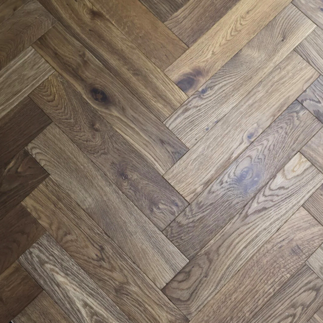 Eco Range Parquet | Caramel Smoked Oiled | Engineered Flooring